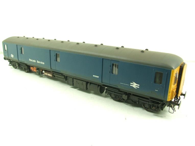 Heljan O Gauge Class 128 DPU-8914 BR Blue Single Parcels Car Weathered ...
