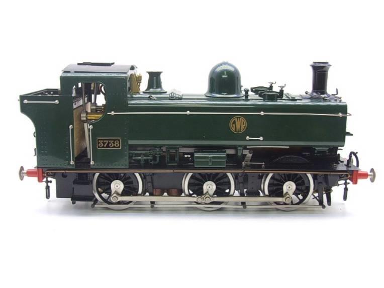 Gauge 1 Aster GWR Class 5700 Pannier Tank Loco R/N 3738 Live Steam ...