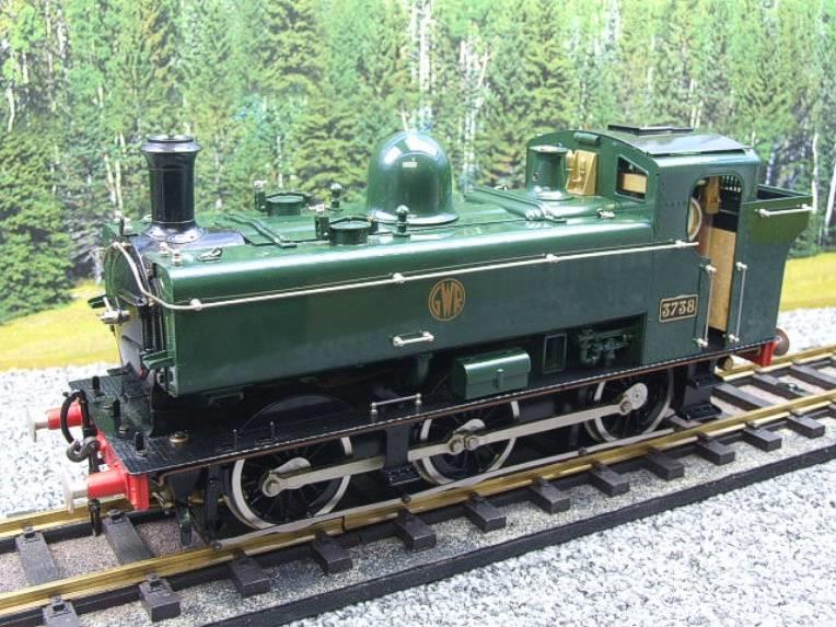 Gauge 1 Aster GWR Class 5700 Pannier Tank Loco R/N 3738 Live Steam ...