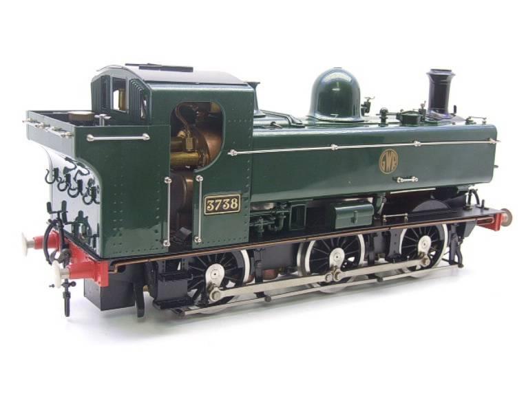 Gauge 1 Aster GWR Class 5700 Pannier Tank Loco R/N 3738 Live Steam ...