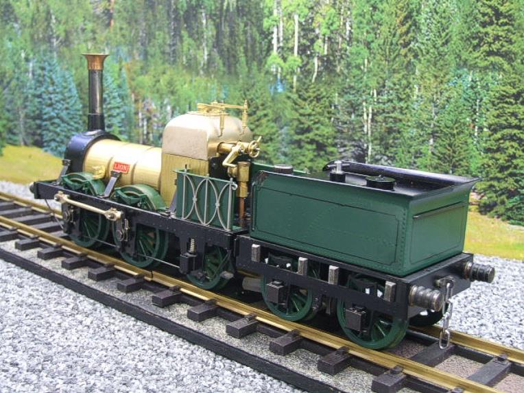 Gauge 1 Aster Serial No.387/400 0-4-2 Loco & Tender "Lion" Live Steam ...