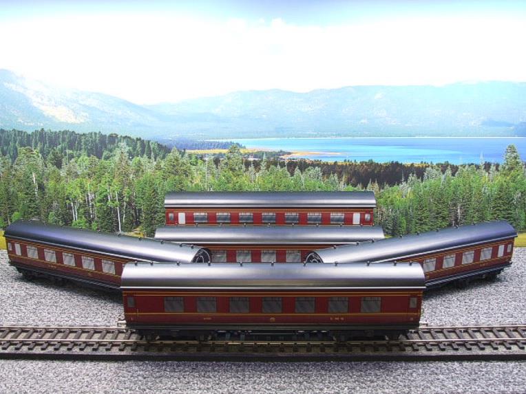 Ace Trains O Gauge LMS C2 Merseyside Express Coaches x5 Set Boxed ...