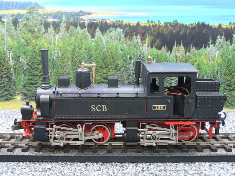 ETS O Gauge No.1141 Swiss "SCB Mallet" 0-4-4-0 Tank Loco R/N 126 Elec 2 ...