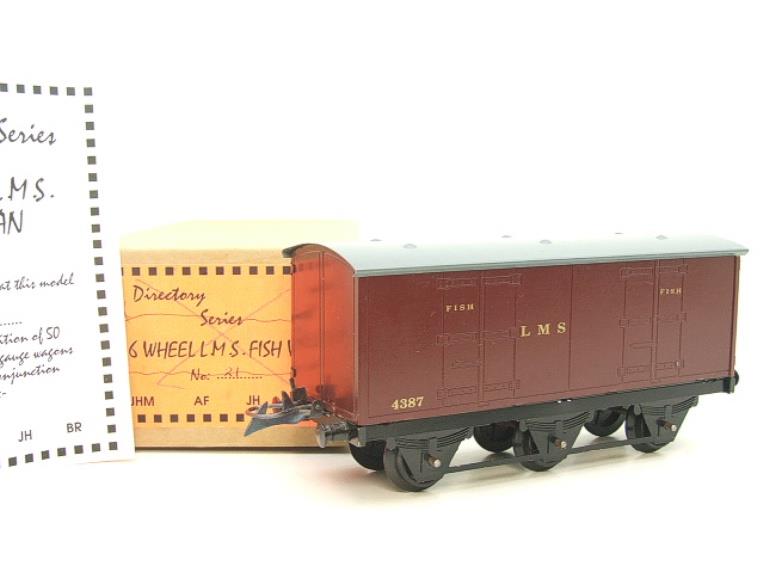 Directory Series O Gauge LMS Fish Six Wheel Van R/N 4387 Boxed - J34348 ...