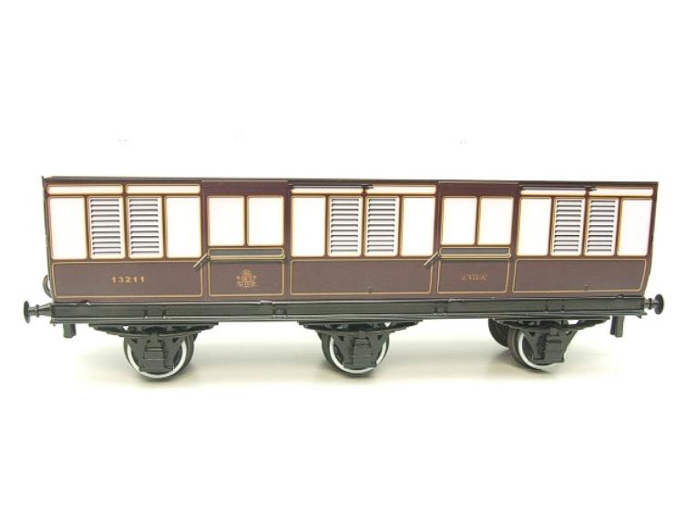 Darstaed O Gauge LNWR Six Wheel Full Brake Coach R/N 13211 - J34569 ...
