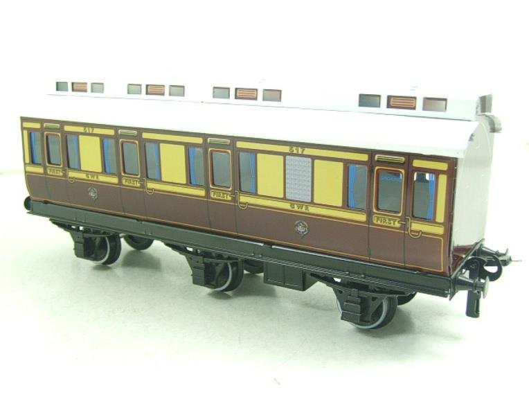 Darstaed O Gauge "GWR" Great Western Six Wheel Passenger x4 Coaches Set ...