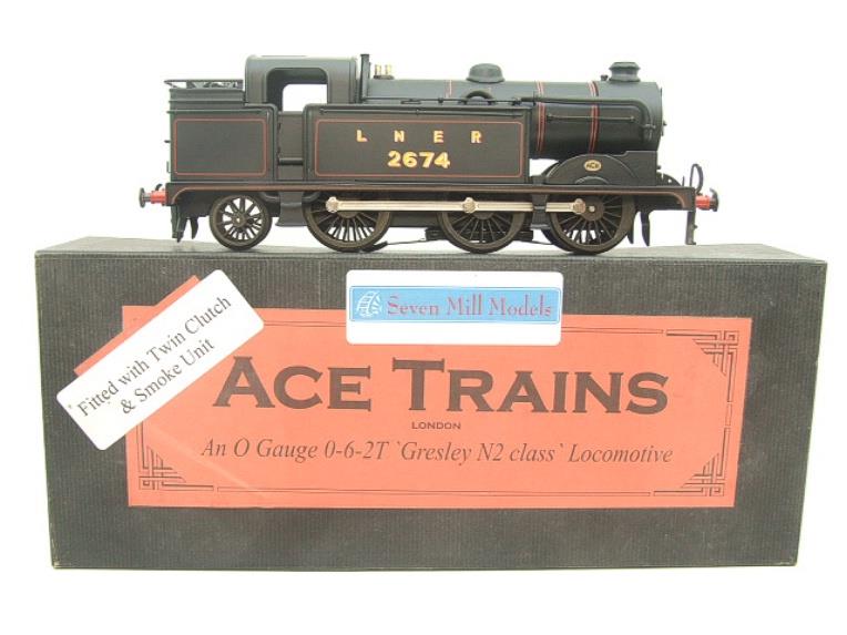 Ace Trains O Gauge E11 LNER Gresley N2 Class 0-6-2 Tank Loco R/N 3674 ...
