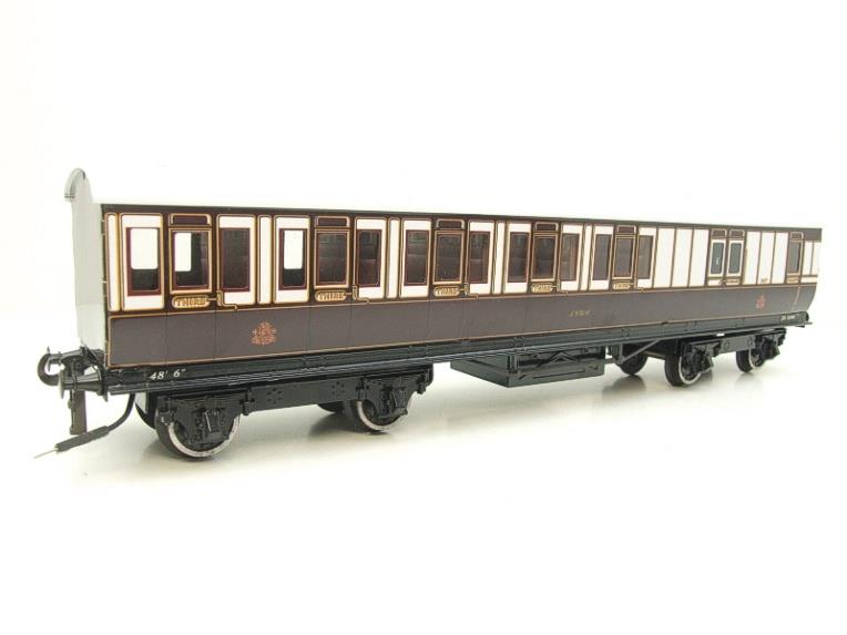 Darstead O Gauge "LNWR" All 3rd Passenger Brake Coach 2/3 Rail running ...