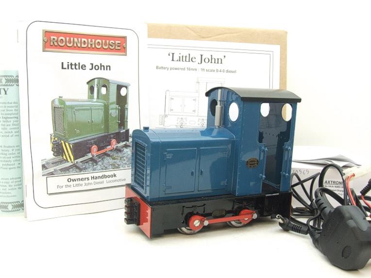 Roundhouse Dual Gauge 32mm/45mm Brass, Blue, 0-4-0T "Little John ...