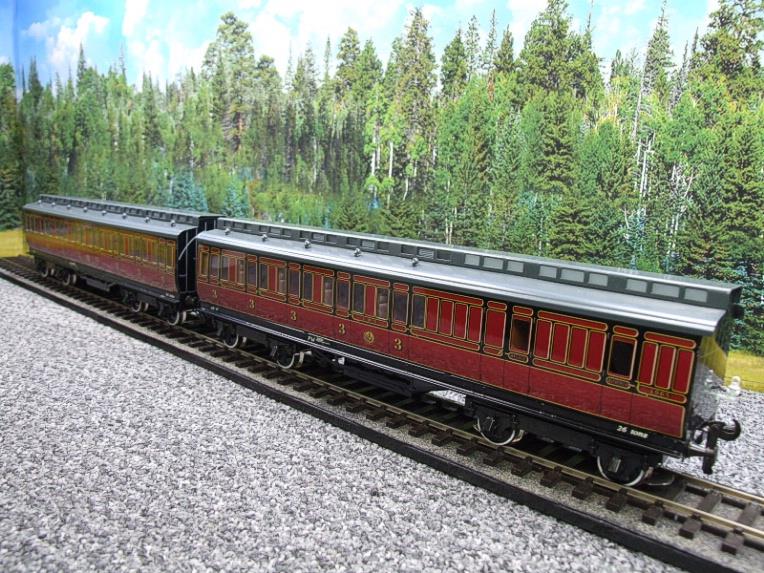 Darstaed O Gauge "LMS" x5 Suburban Non Corridor Coaches Set 3 Rail ...