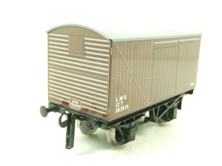 Ace Trains O Gauge G2 Series "LMS" Goods Luggage Van Tinplate R/N ...