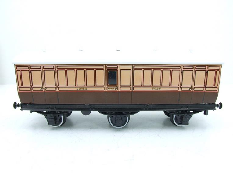 Darstaed O Gauge "LSWR" Six Wheel Full Brake Coach R/N 5025 Boxed ...