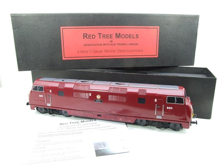 Ace Trains - RTM Models O Gauge E32-B1 Warship Diesel "Zulu" D870 Elec ...