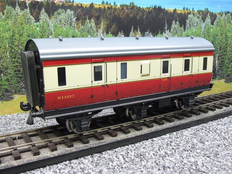 Darstaed O Gauge BR Carmine & Cream Six Wheel Stove Coach R/N M33007 ...