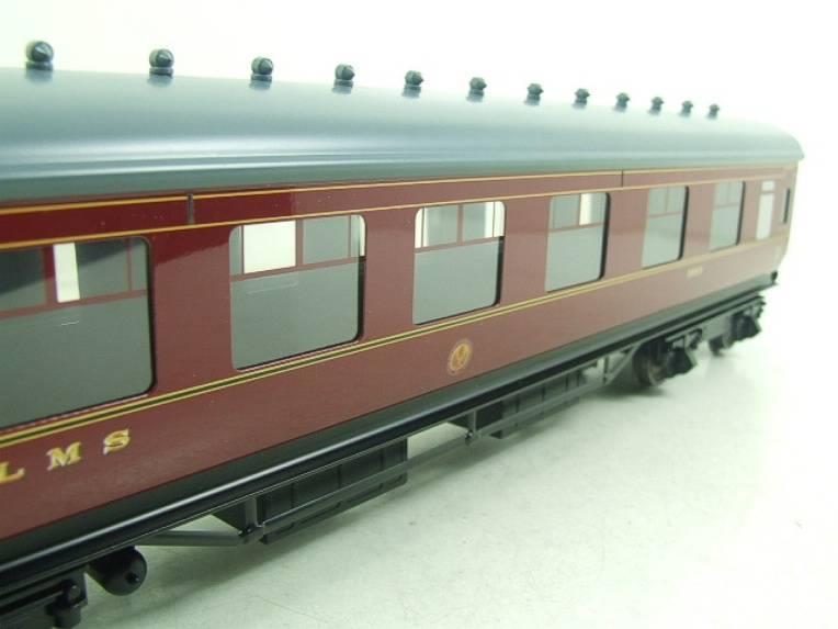 Ace Trains O Gauge C18B LMS Maroon Stanier Coaches x3 Boxed 2/3 Rail ...