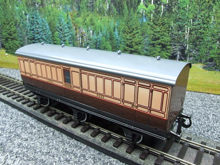 Darstaed O Gauge "LSWR" Six Wheel Clemenson Style Full Brake Coach R/N ...