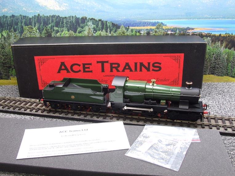 Ace Trains O Gauge E16 Bulldog "GWR" Unlined Green & Black Loco ...