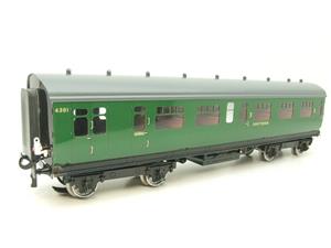 Darstaed O Gauge SR Green Bulleid Corridor Brake End Coach R/N 4301 Lit ...