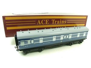 Ace Trains O Gauge C20-K2 LMS "Blue Coronation Scot" Kitchen Coach R/N ...